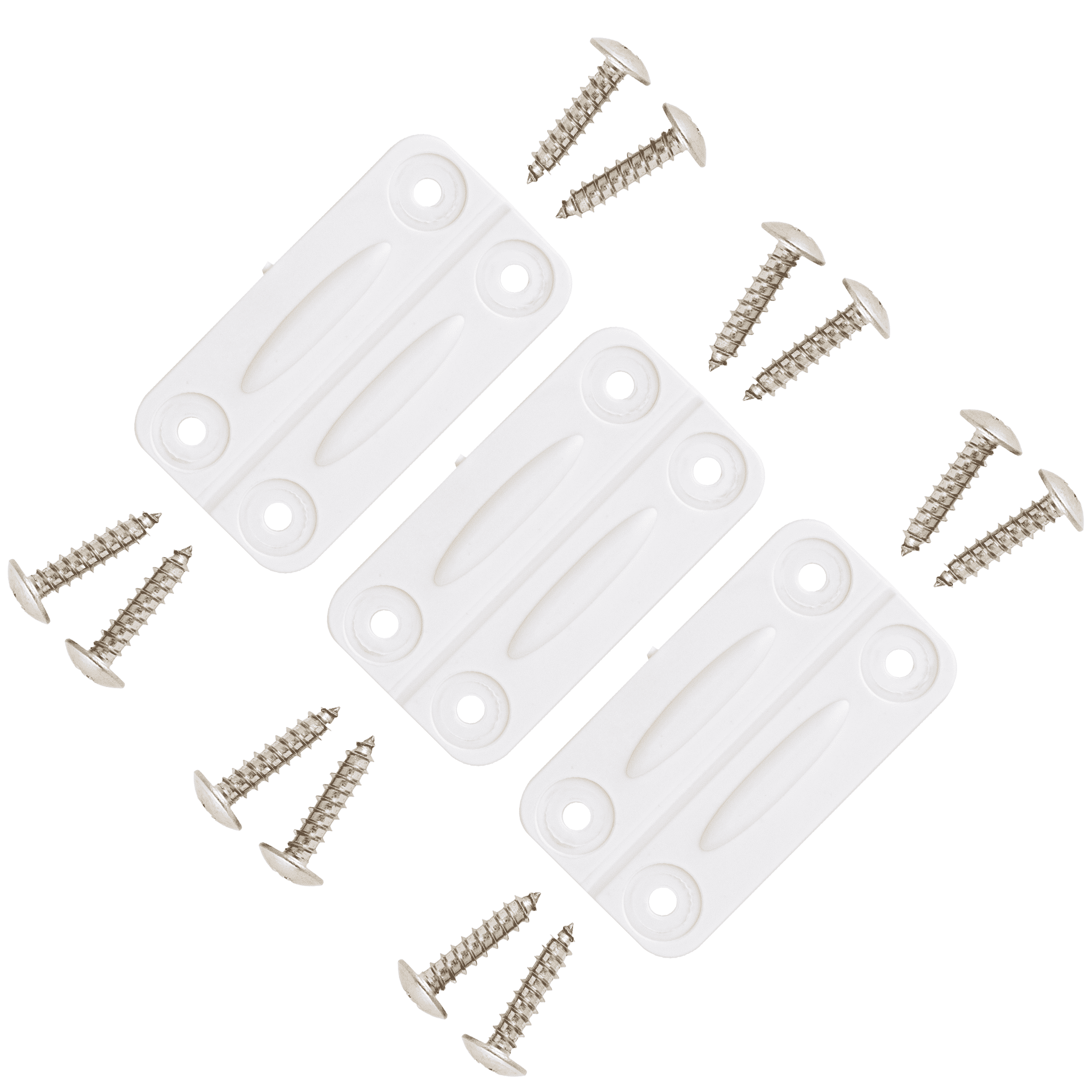 NeverBreak Parts - 3 Pack High Strength White Igloo Cooler Hinges for ...