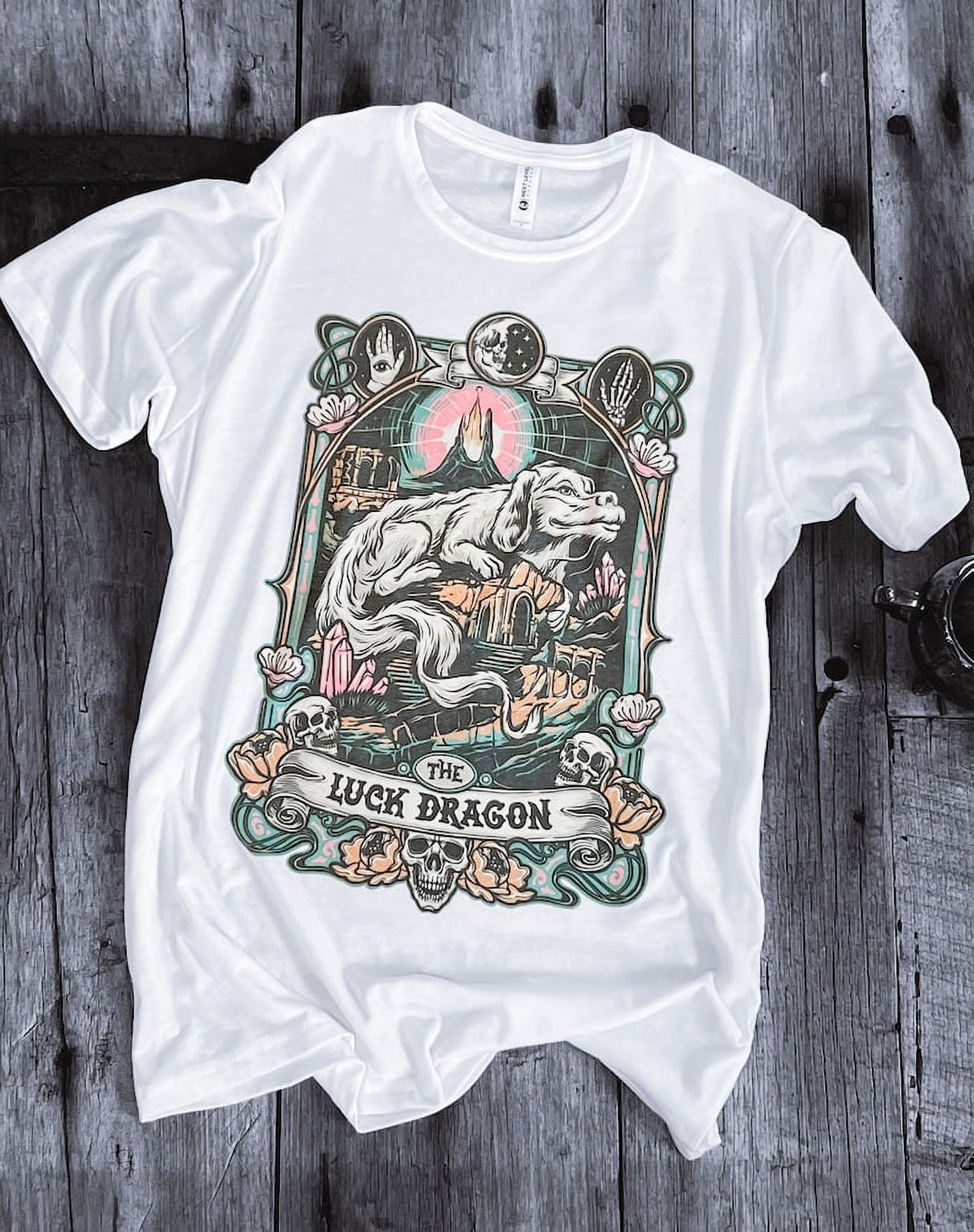 Neverending Story Luck Dragon Tee | 80's Movie Fantasy Shirt | Falcor ...