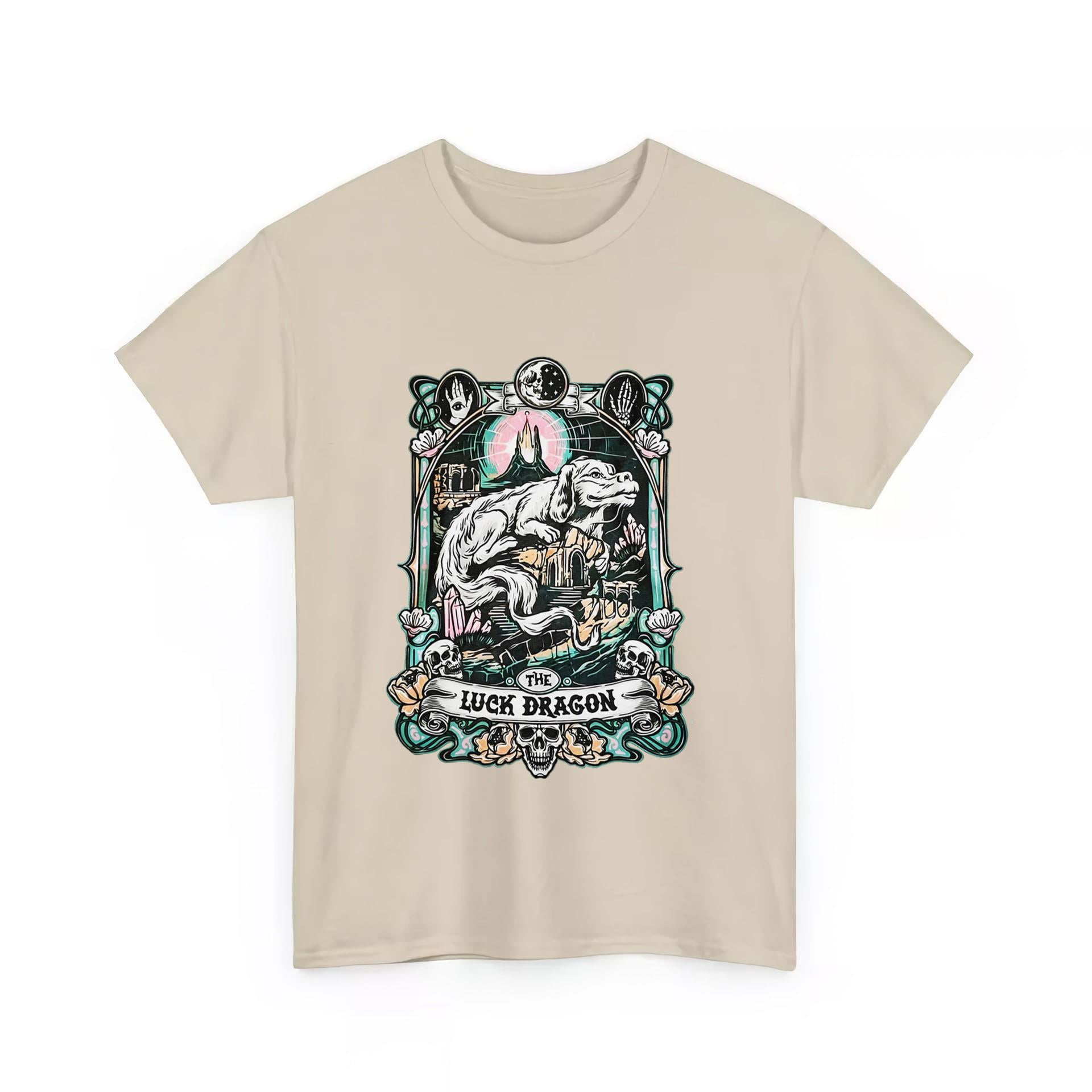 Neverending Story Luck Dragon Tee 80's Movie Fantasy Shirt Falcor ...
