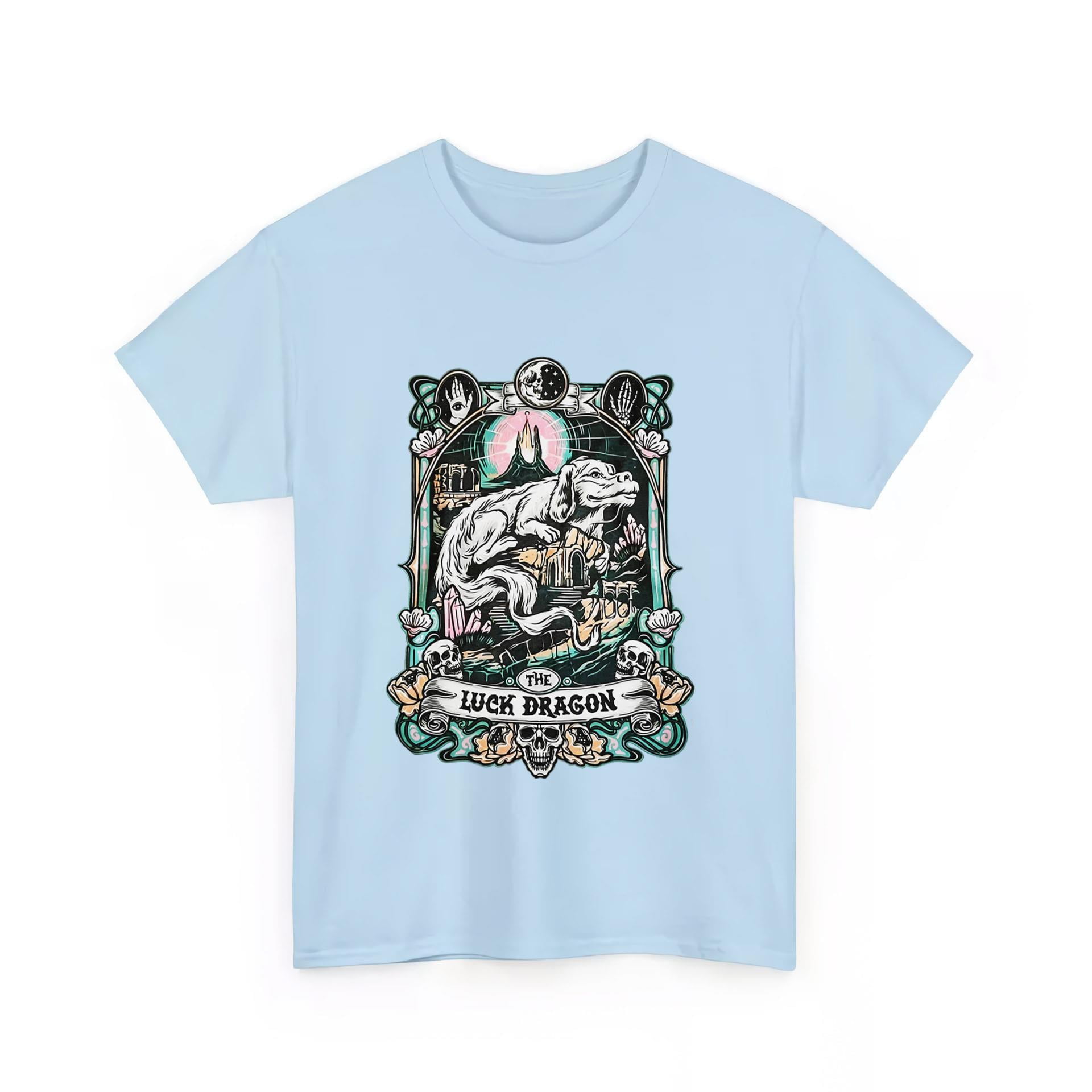 Neverending Story Luck Dragon Tee 80's Movie Fantasy Shirt Falcor ...