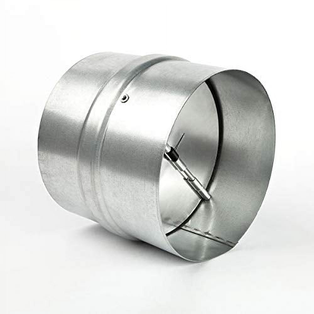 Neverest RK 6" inch Backdraft Shutter Damper Steel Connector Duct ...