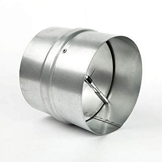Neverest RK 6" inch Backdraft Shutter Damper Steel Connector Duct ...