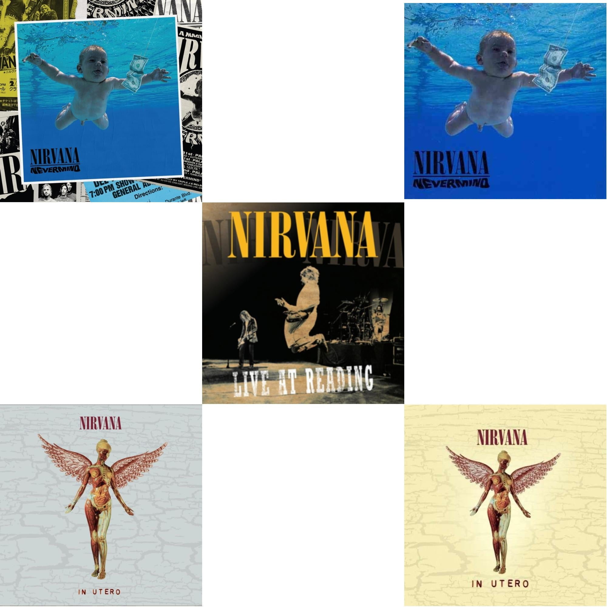 Nevermind (30Th Anniversary/Deluxe/2CD) & In Utero (30Th Anniversary ...