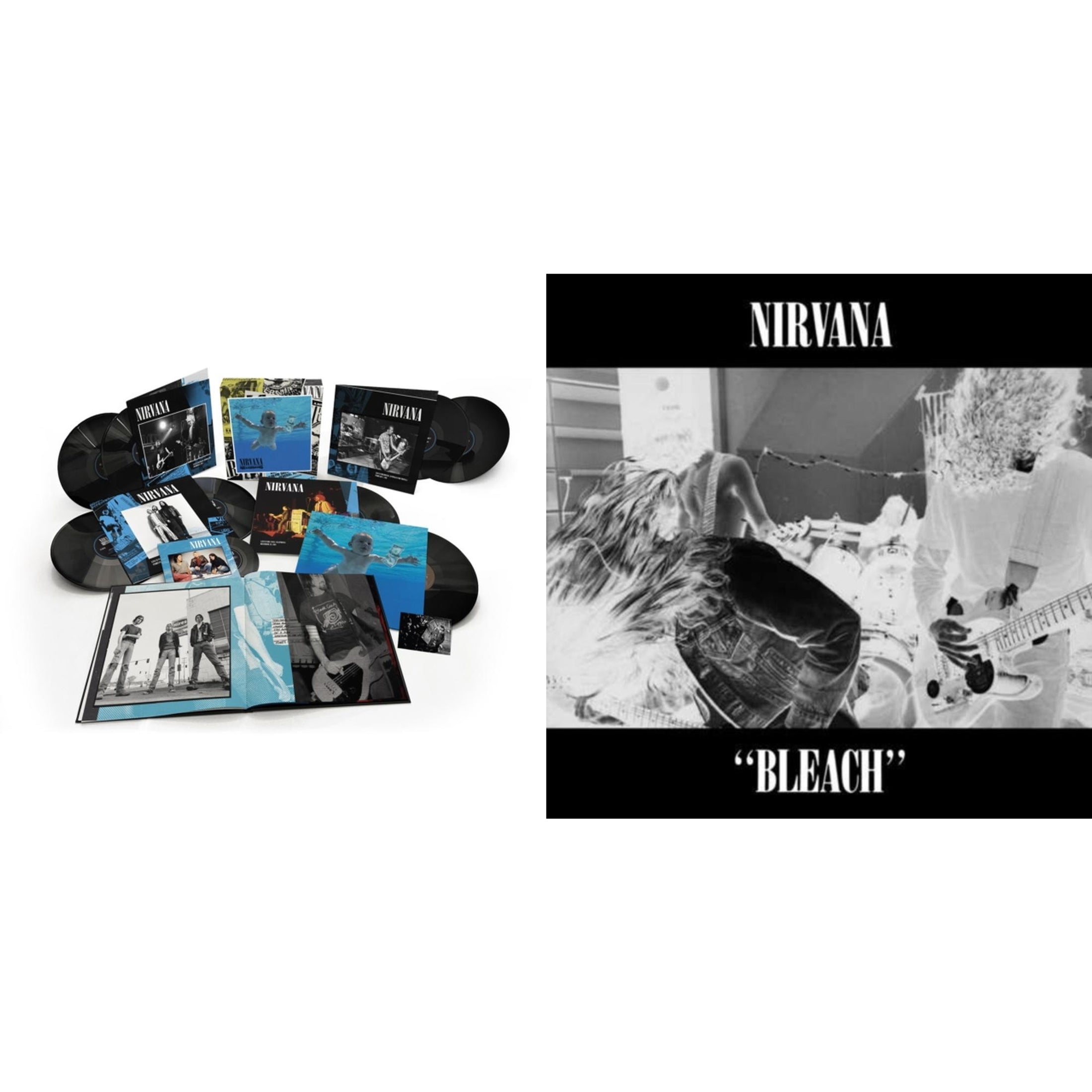 Nevermind (30Th Anniversary/Super Deluxe/8LP/7Inch) & Bleach - Walmart.com