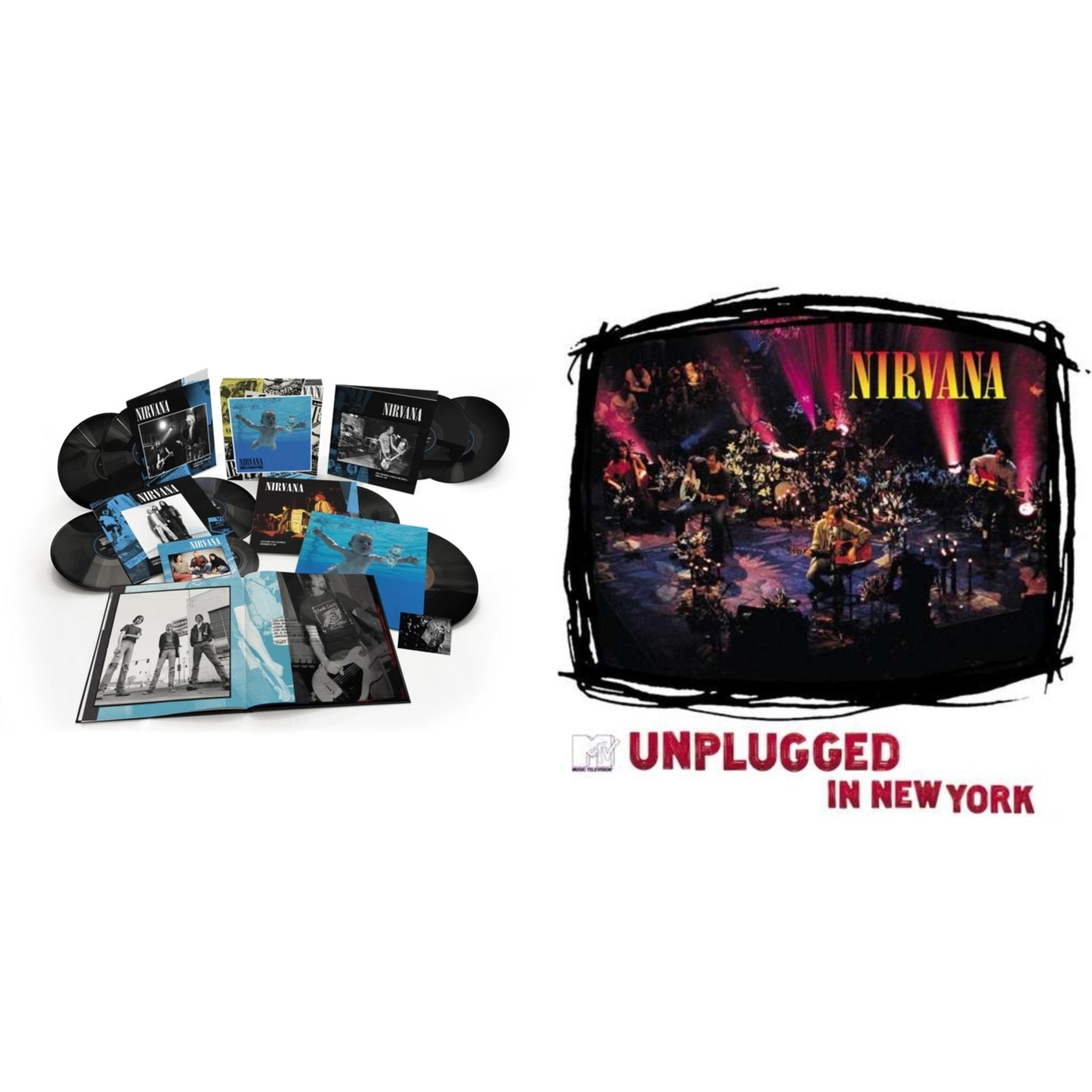 Nevermind (30Th Anniversary/Super Deluxe/8LP/7Inch) & Unplugged In N.Y ...