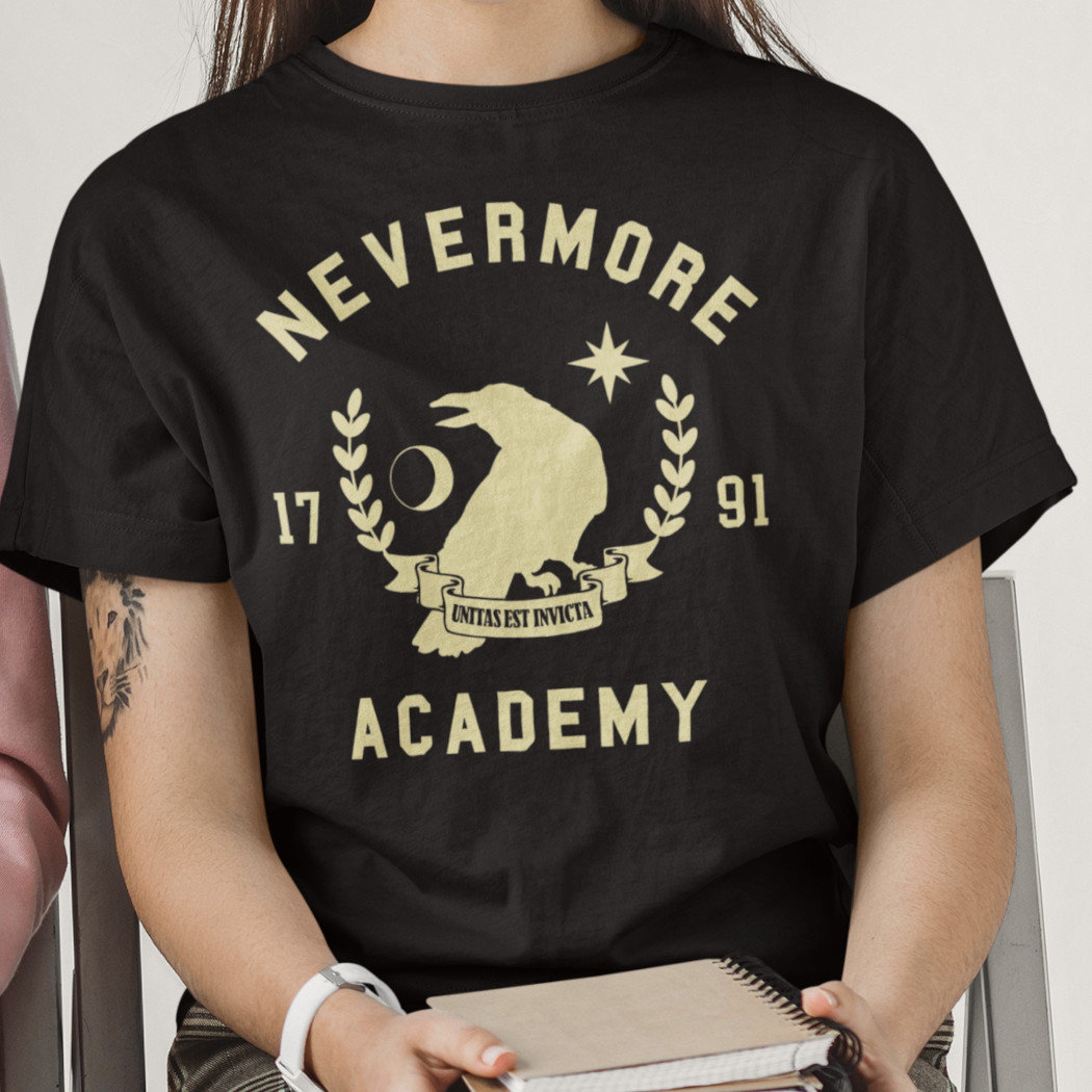 Nevermore Academy T-Shirt - Walmart.com