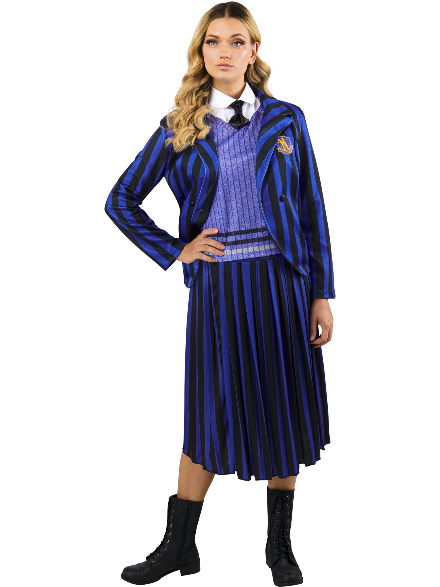 Nevermore Academy Uniform Adult Costume - Walmart.com