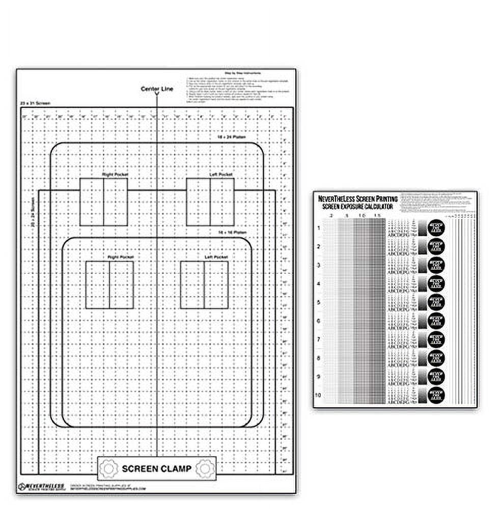 Nevertheless Screen Printing Pre Registration Template - Transparency ...