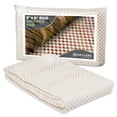 Nevlers 6'x9' Non-Slip Rug Pad, White, Anti Slip, Durable PVC, for Hard ...