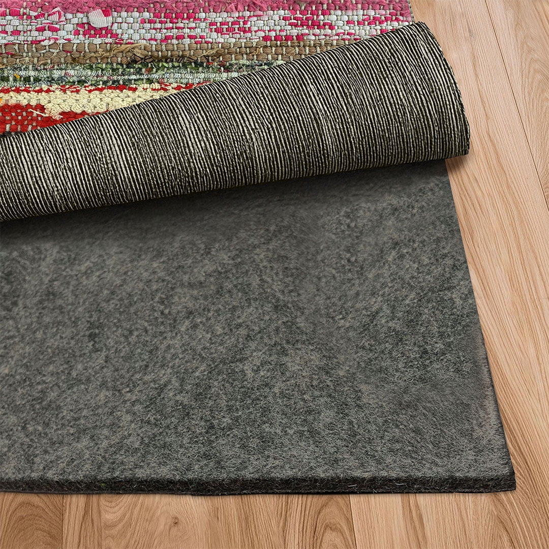 Nevlers 9 ft. x 12 ft. Non-Slip Felt Rug Pad for Carpet Padding ...