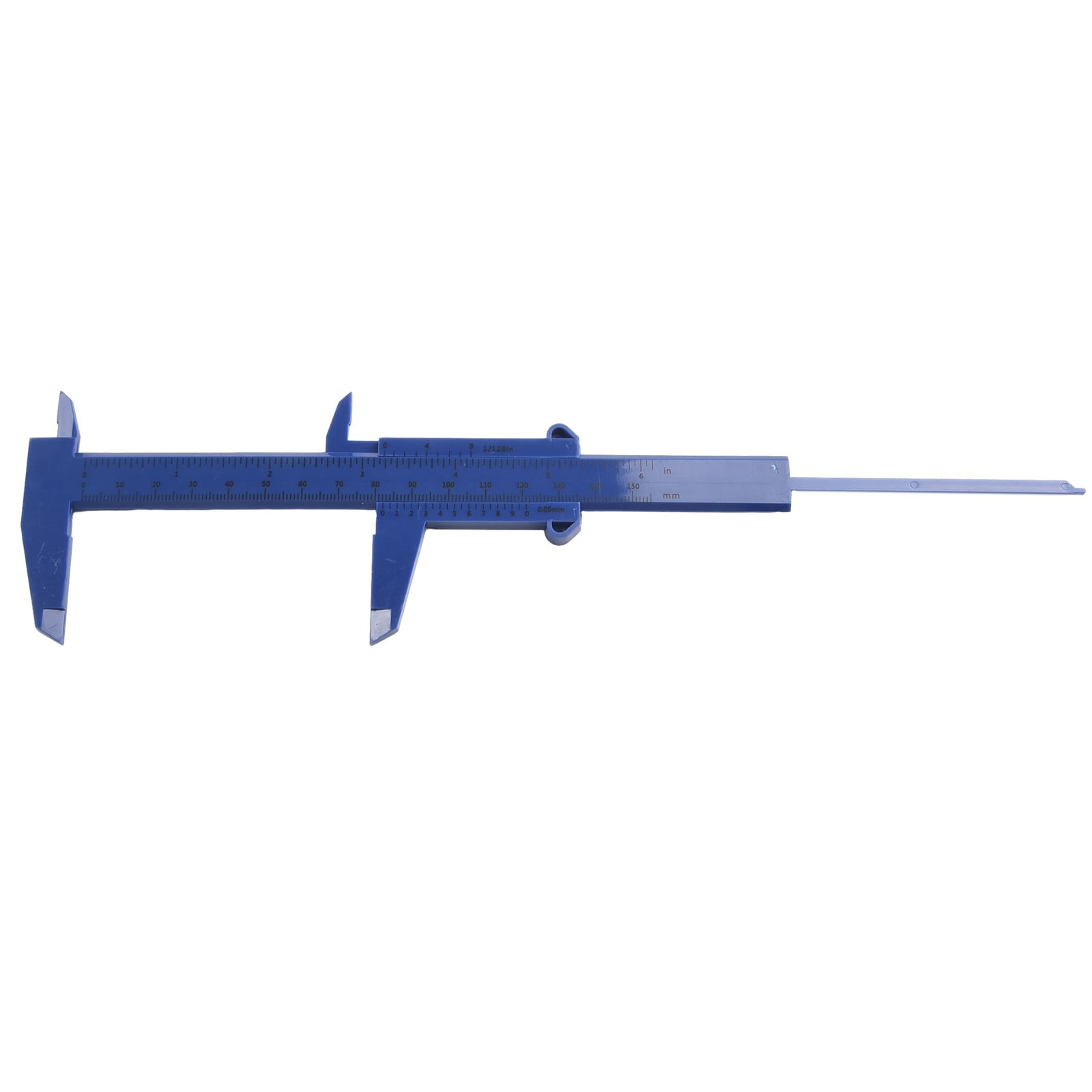 New 0-150mm Vernier Calipers Double Rule Scale Plastic Depth Height ...