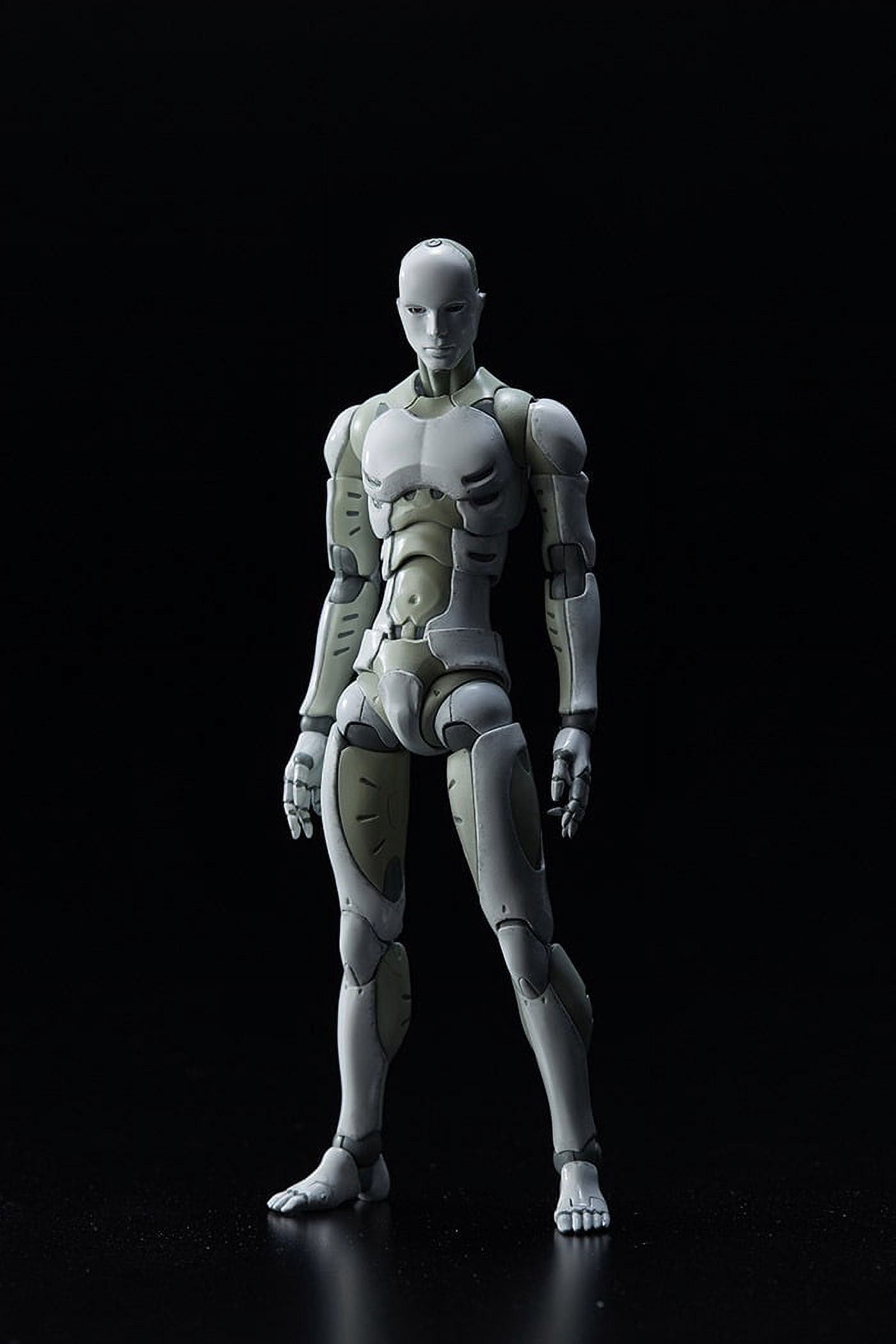 New 1/12 Heavy Industries Synthetic Human 6 Inch Male Action Figure ...