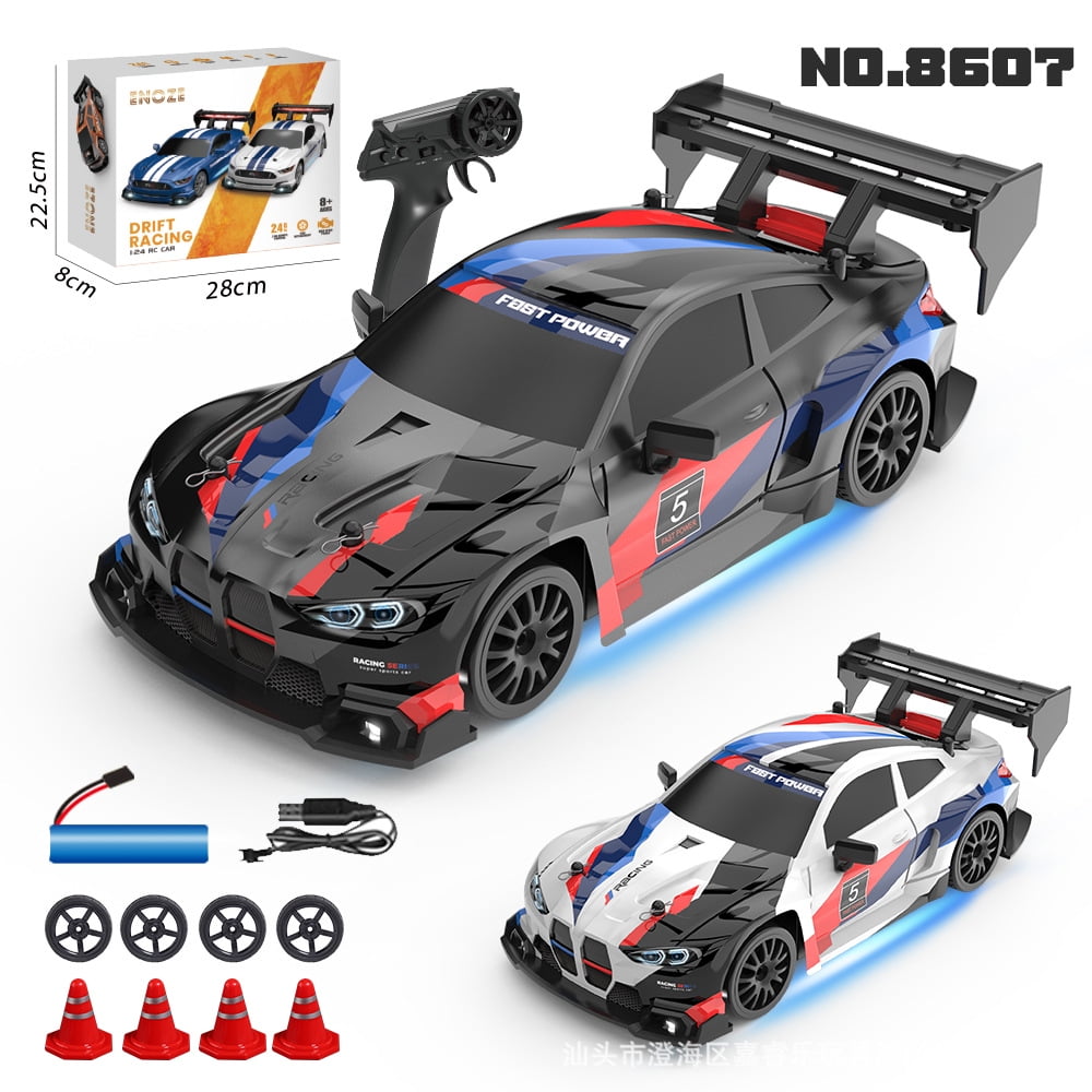New 1:24 Half Scale High Speed Drift Car 2.4g Stepless Transmission Rc Remote Control Car Bmw ...