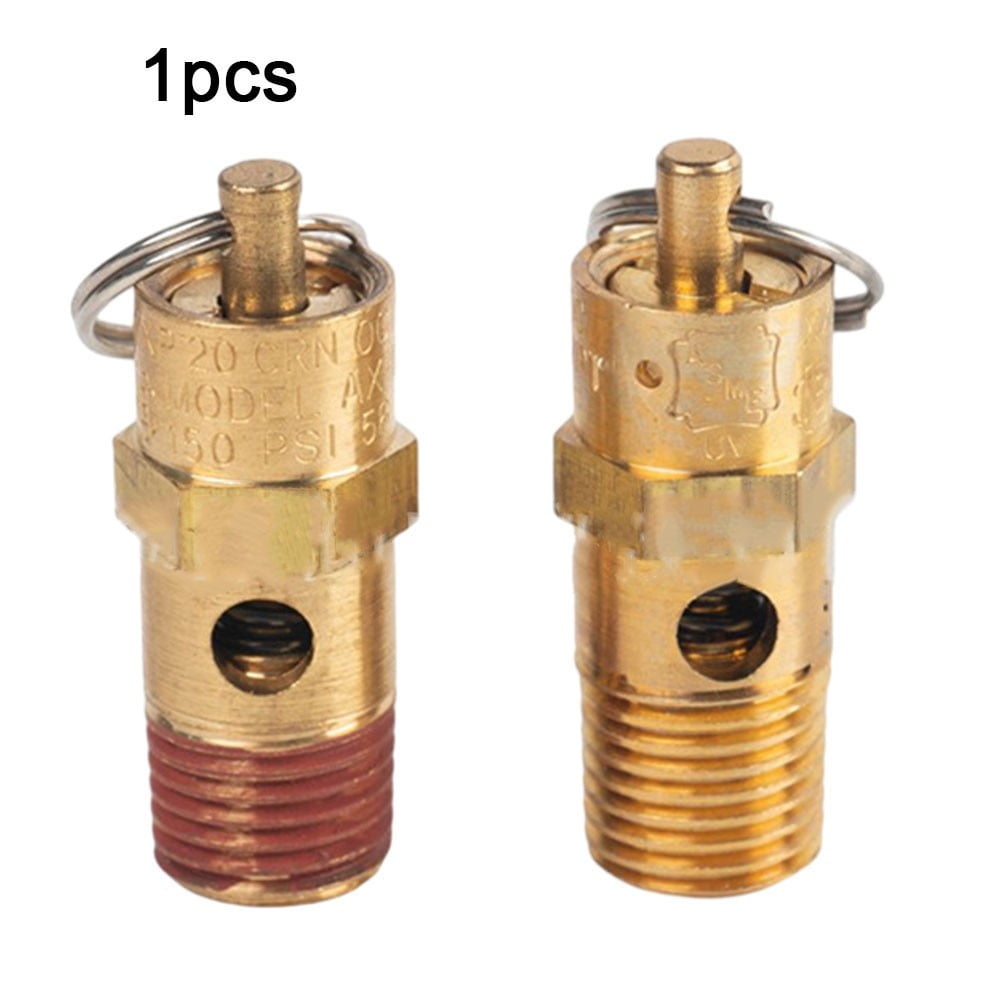 New 1/4\" NPT 200 PSI Air Compressor Safety Relief Pressure Valve, Tank ...