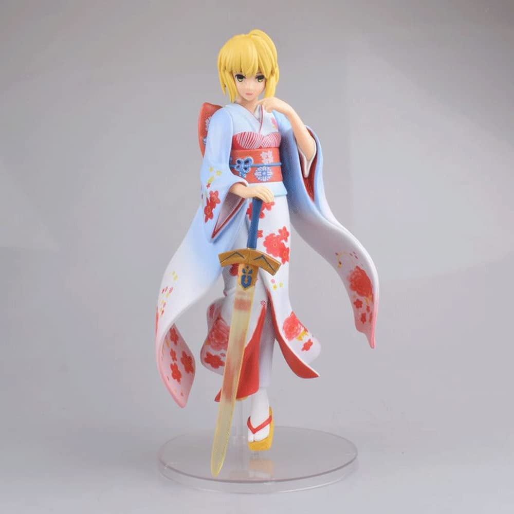New 1/7 Fate/Stay Night Saber Altria Pendragon/Kimono Ver.Character ...
