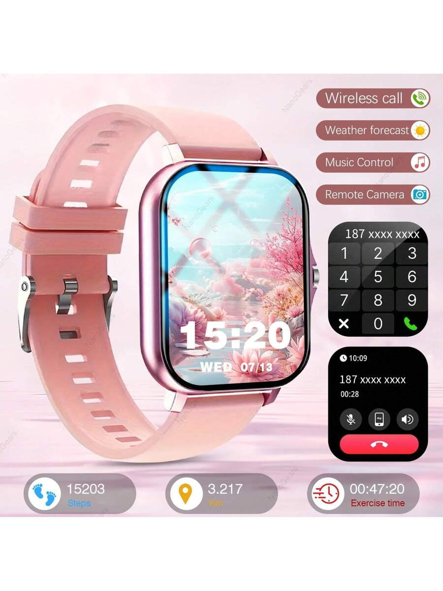 New 1.83 Inch Full Touch HD Fashion Smart Watch With (Dial, Answer ...