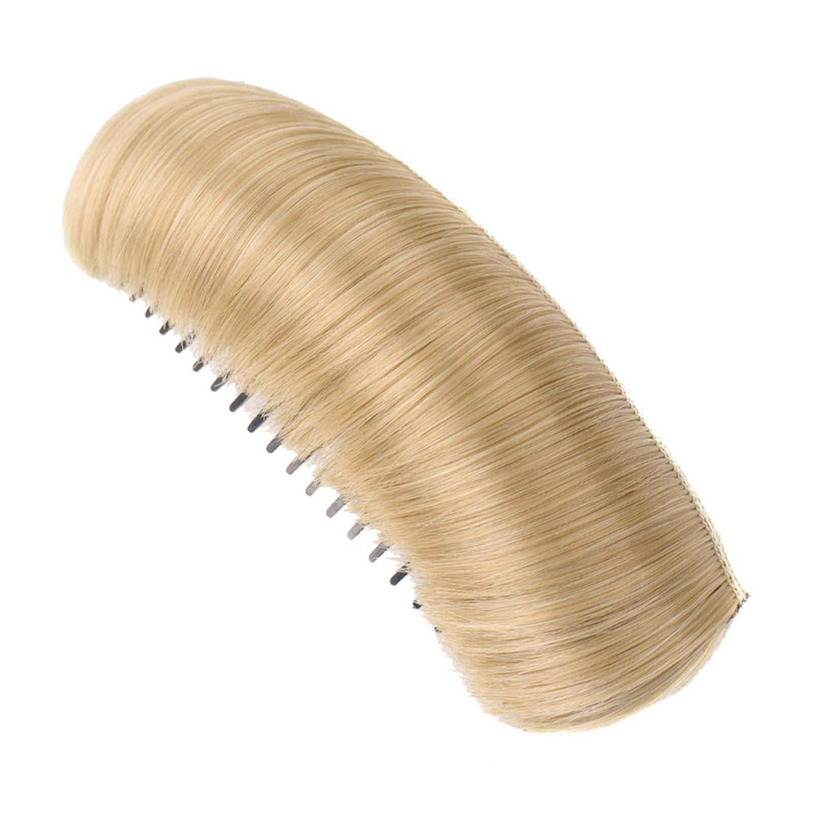 New！ 1 Hair Bun False Hair Clip Base Bump Tool Volume Styling Increased ...