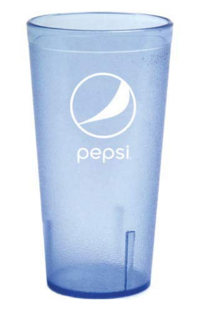 New (1) Pepsi Cola Restaurant Ice Blue Plastic Tumblers Cups 24 oz ...