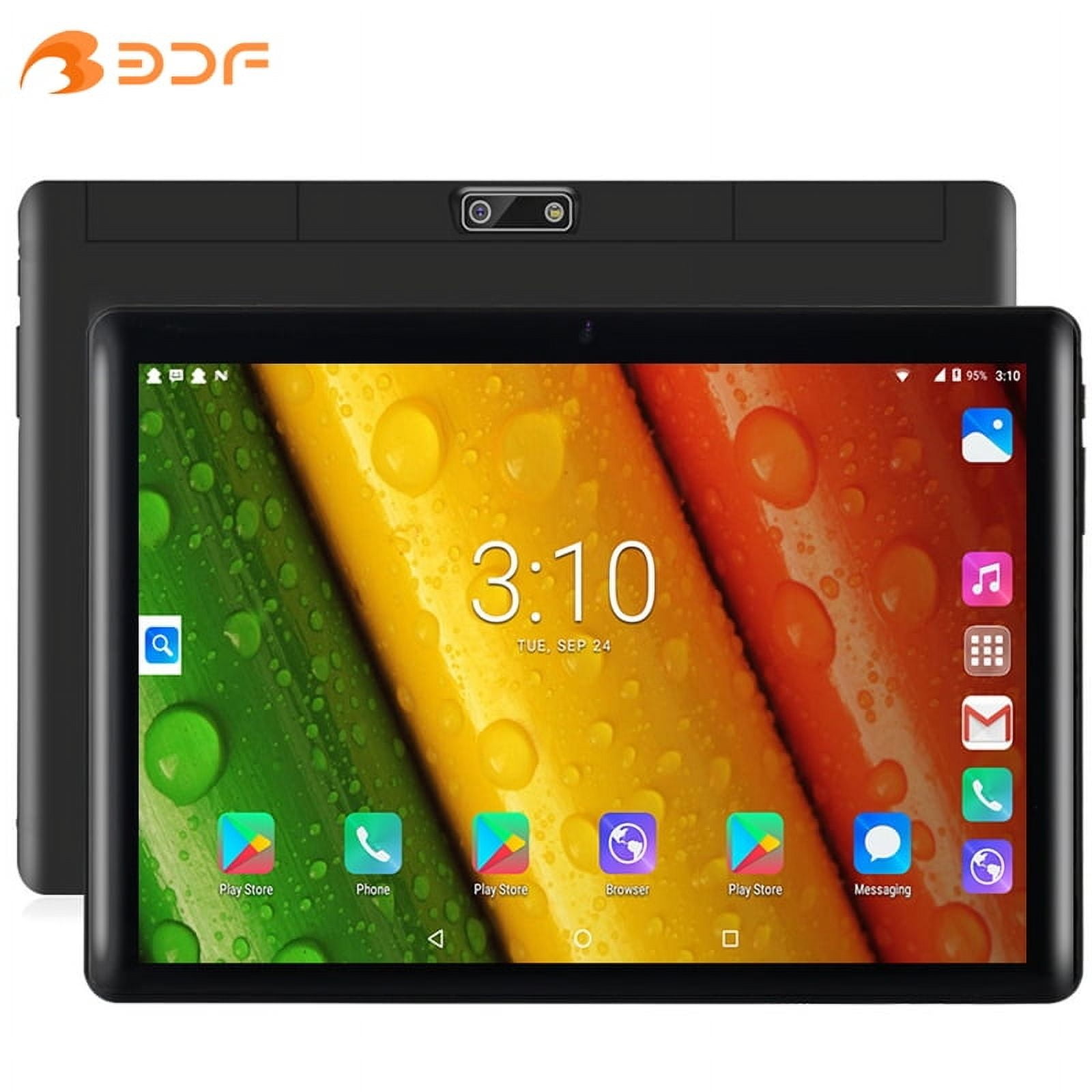 New 10.1 Inch Android Tablet Octa Core Google Play Android 11 Dual SIM Network Bluetooth WiFi ...