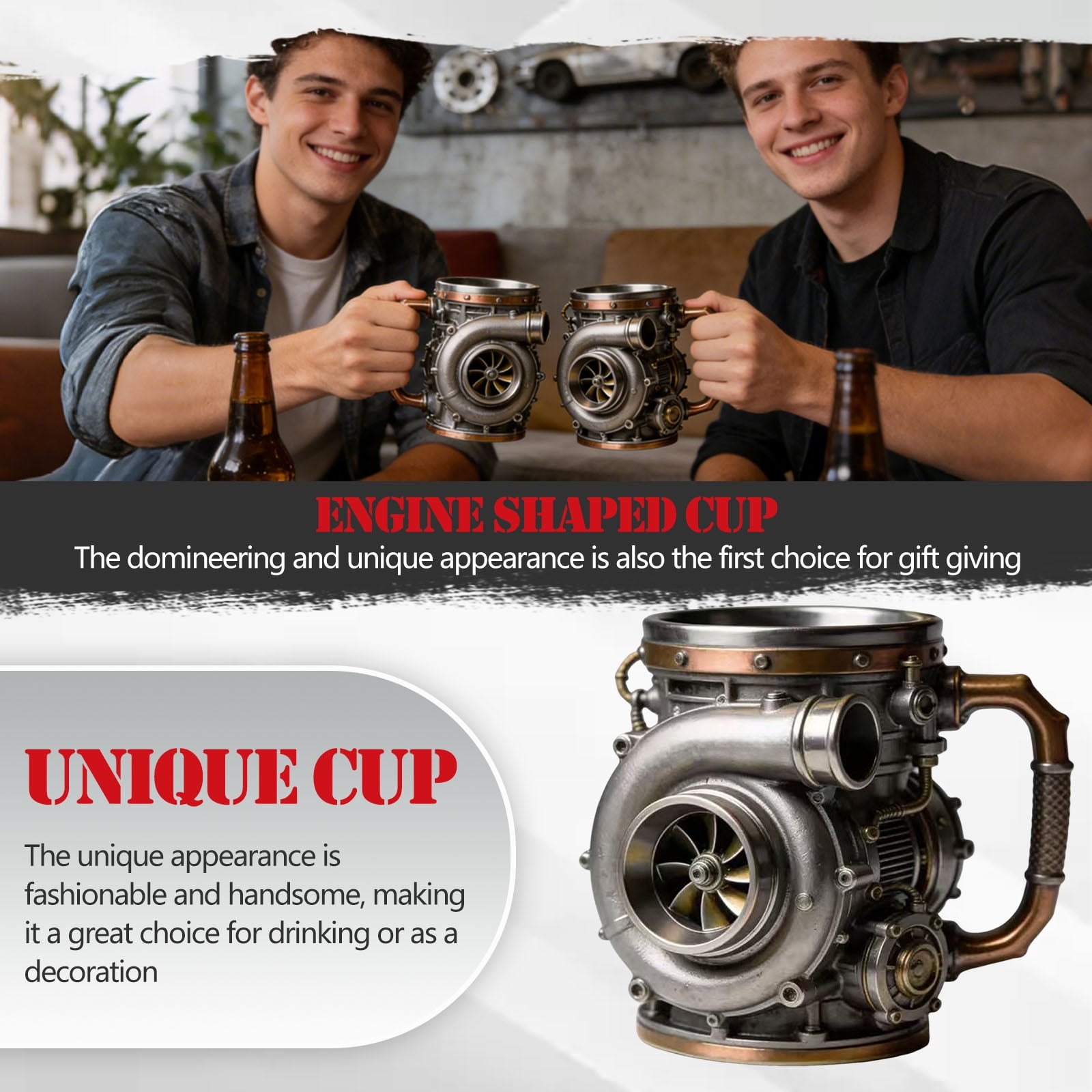 New 10.14oz Engine Coffee Mug,Personalized Coffee Mug,Creative Car ...