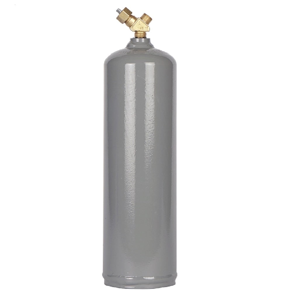 New 10 cu ft MC Acetylene Steel Gas Cylinder Tank with CGA200 Valve DOT ...