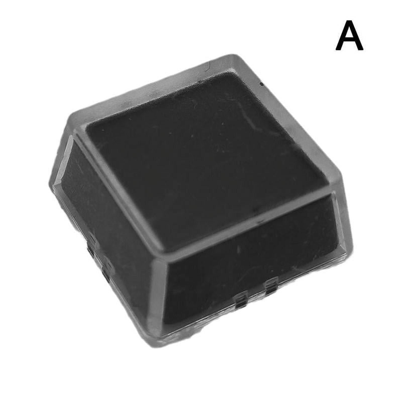 New 10/pcs Transparent Keycap Double-layer Keycaps Switch Black Clips ...