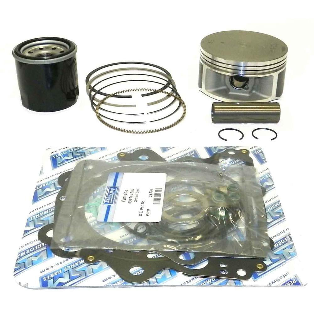 New 100mm Bore Top End Rebuild Kit Compatible With Yamaha Grizzly SE ...