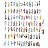 New 100pcs Painted Model Train People Figures Scale N (1 to 150 ...