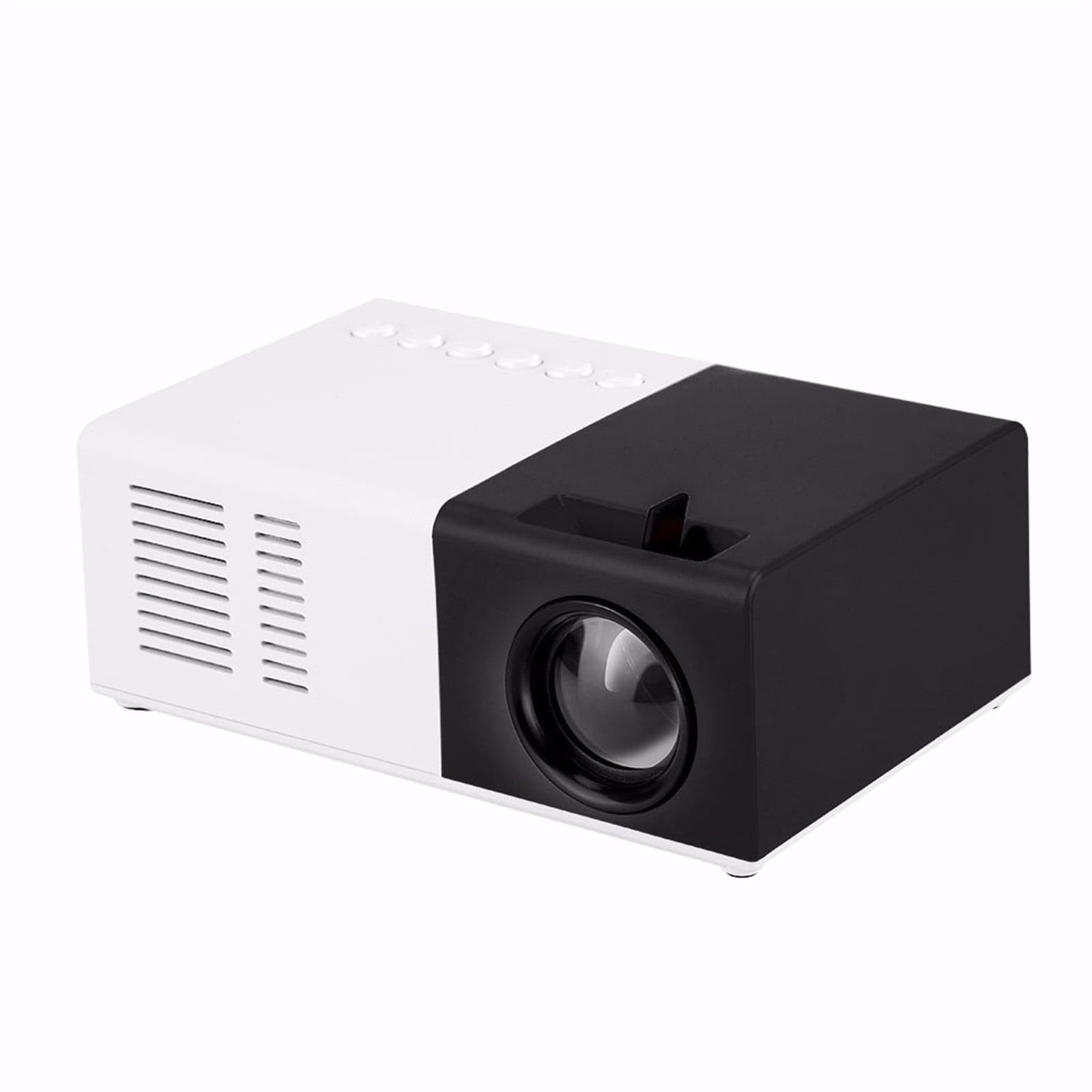 New 1080P Home Cinema USB AV Mini Portable HD LED Projector，Family Home ...