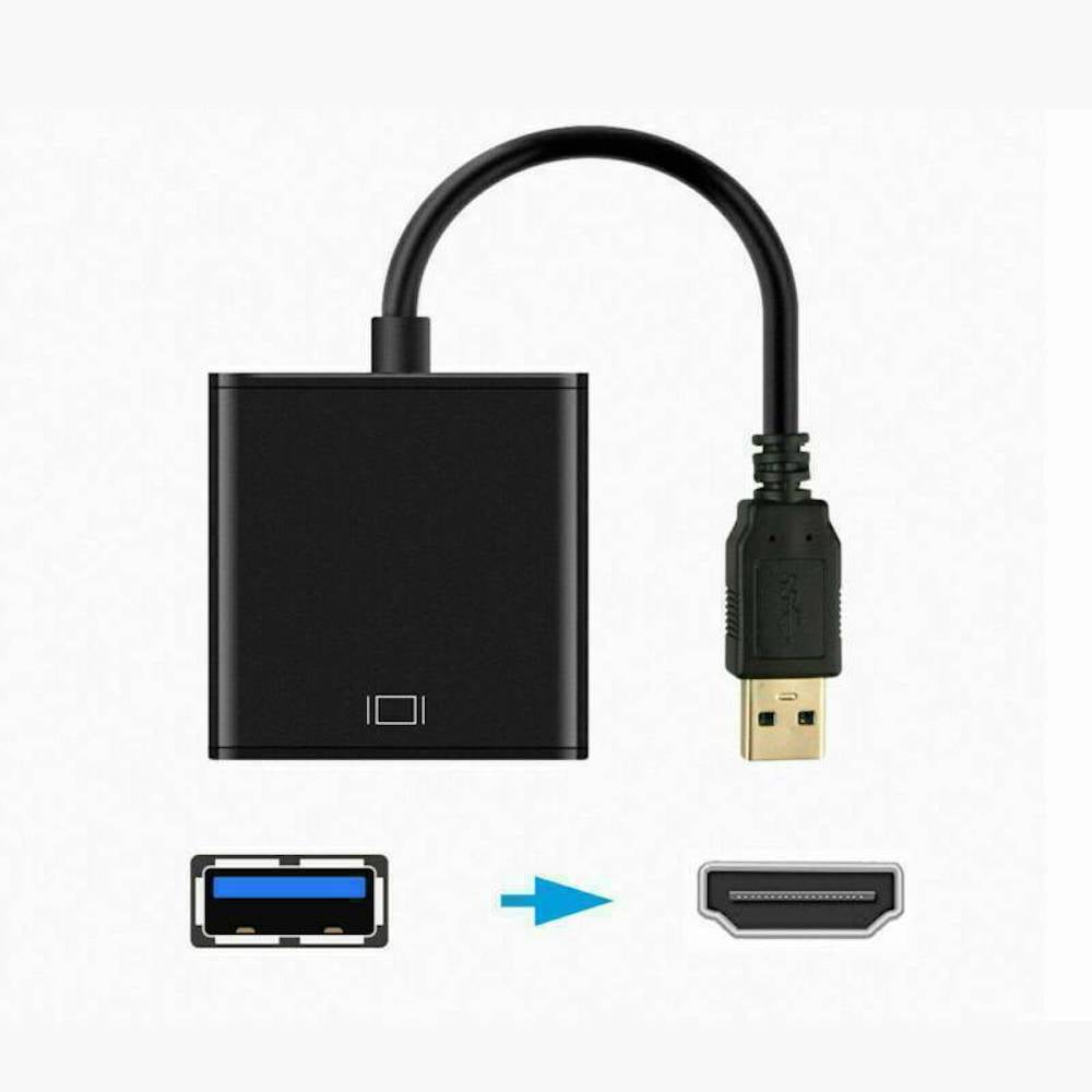 New 1080P USB 3.0 to HDMI Video Converter Cable Adapter for PC Laptop ...