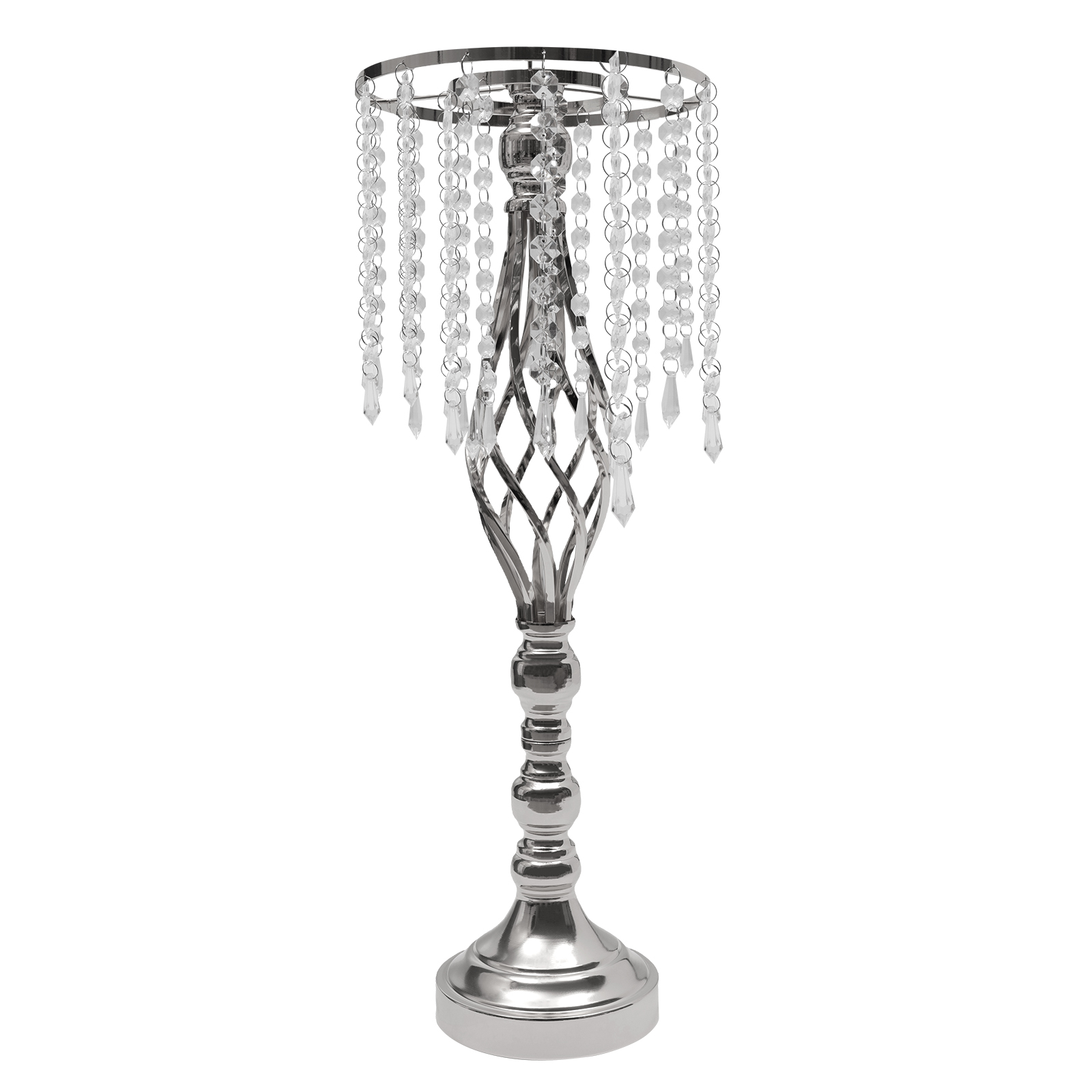 New 10PCS Crystal Stands Wedding Table Centerpieces Flower Racks ...