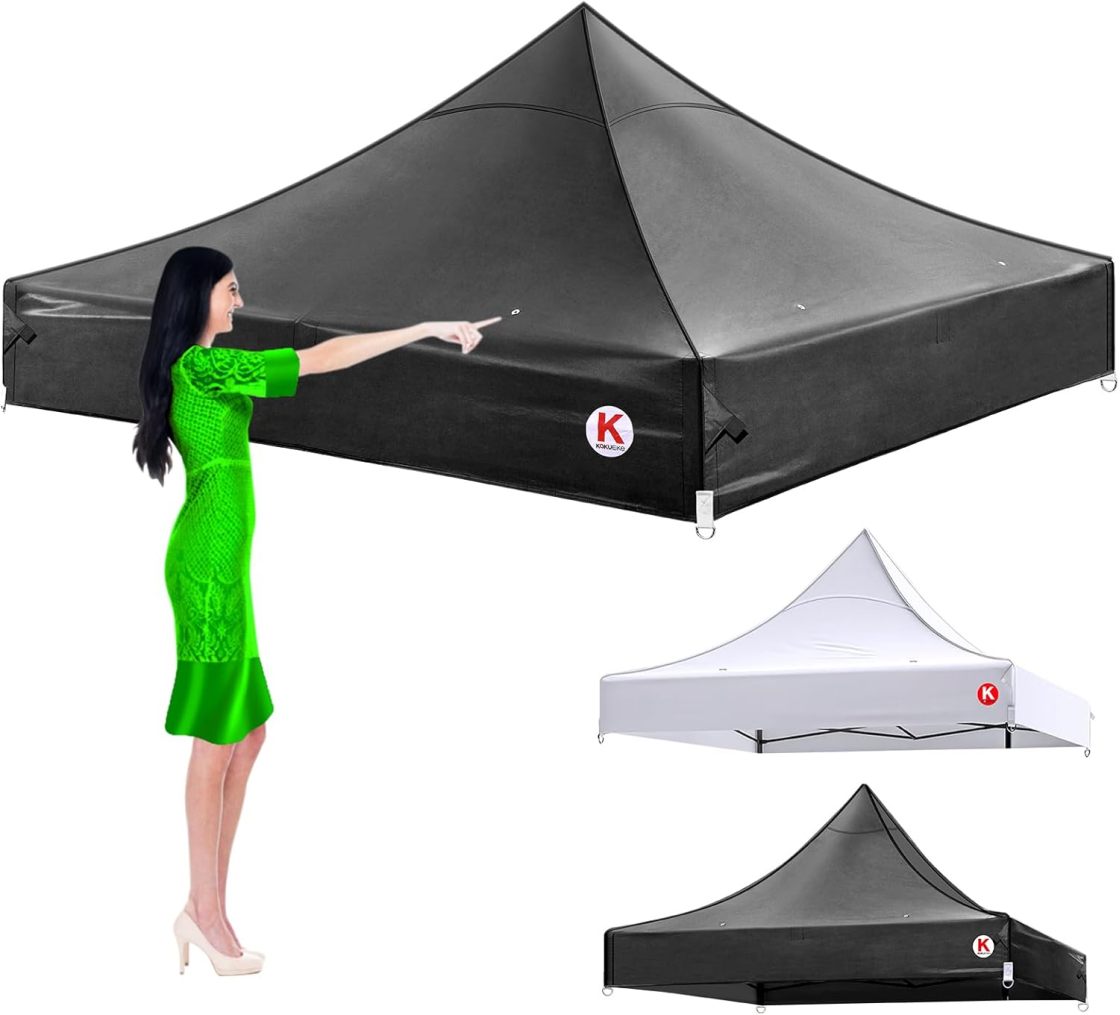 New 10x10 Canopy Replacement Top Cover for Pop Up Canopy Tent - 8 ...