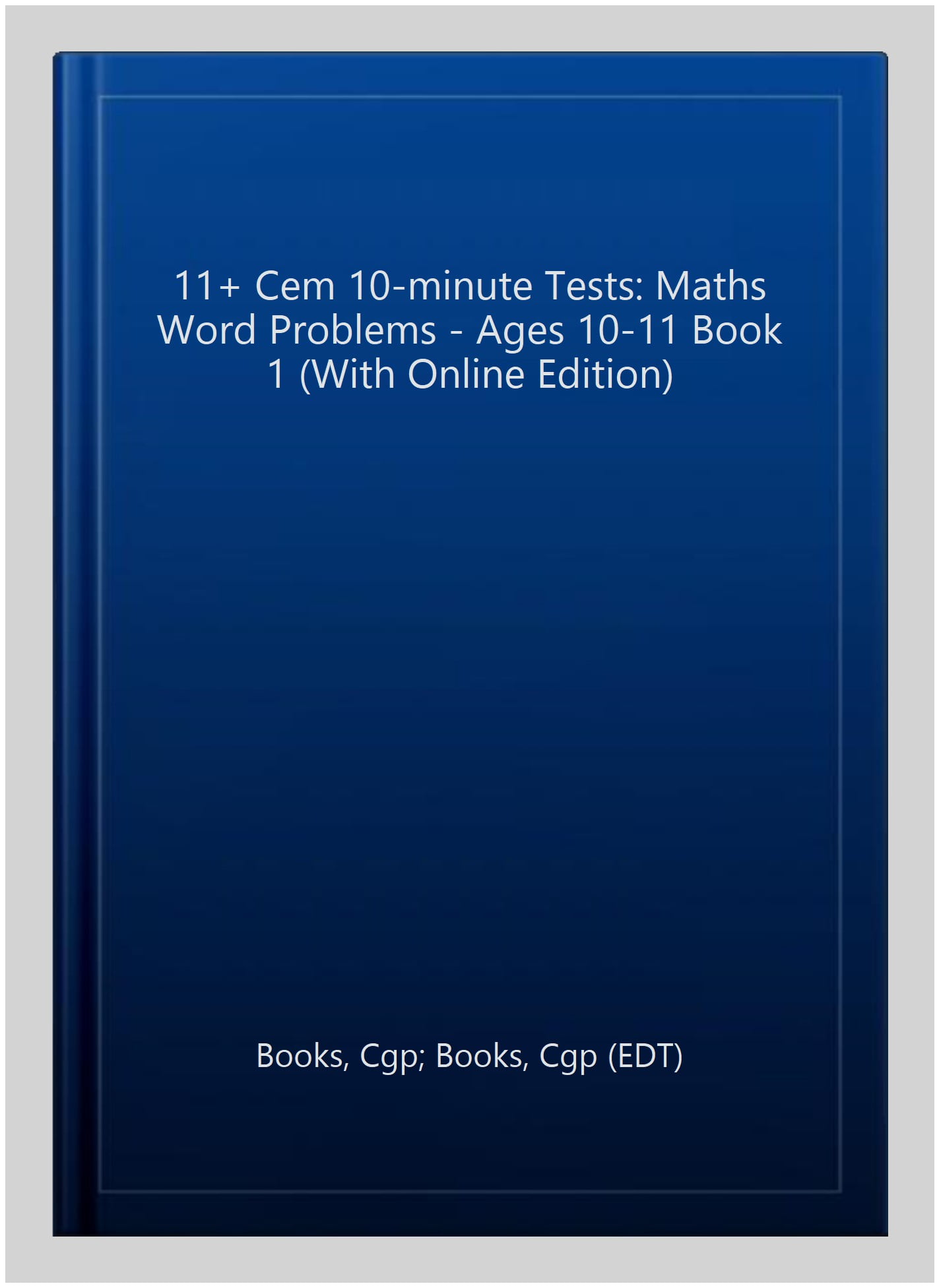 New 11+ Cem 10-Minute Tests: Maths Word Problems - Ages 10-1 - Walmart.com