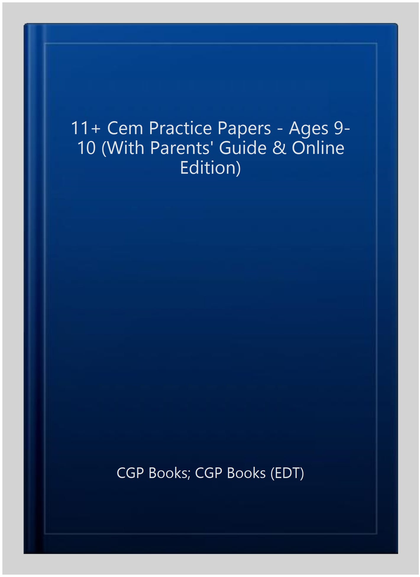New 11+ Cem Practice Papers - Ages 9-10 (With Parents' Guide - Walmart.com