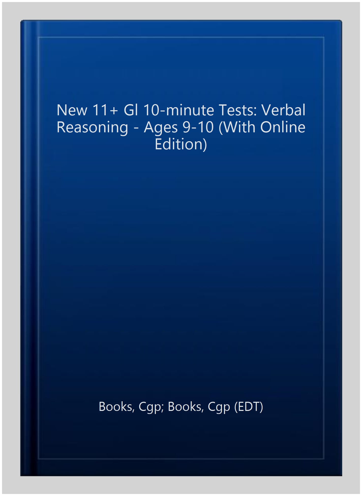 New 11+ Gl 10-Minute Tests: Verbal Reasoning - Ages 9-10 (Wi - Walmart.com