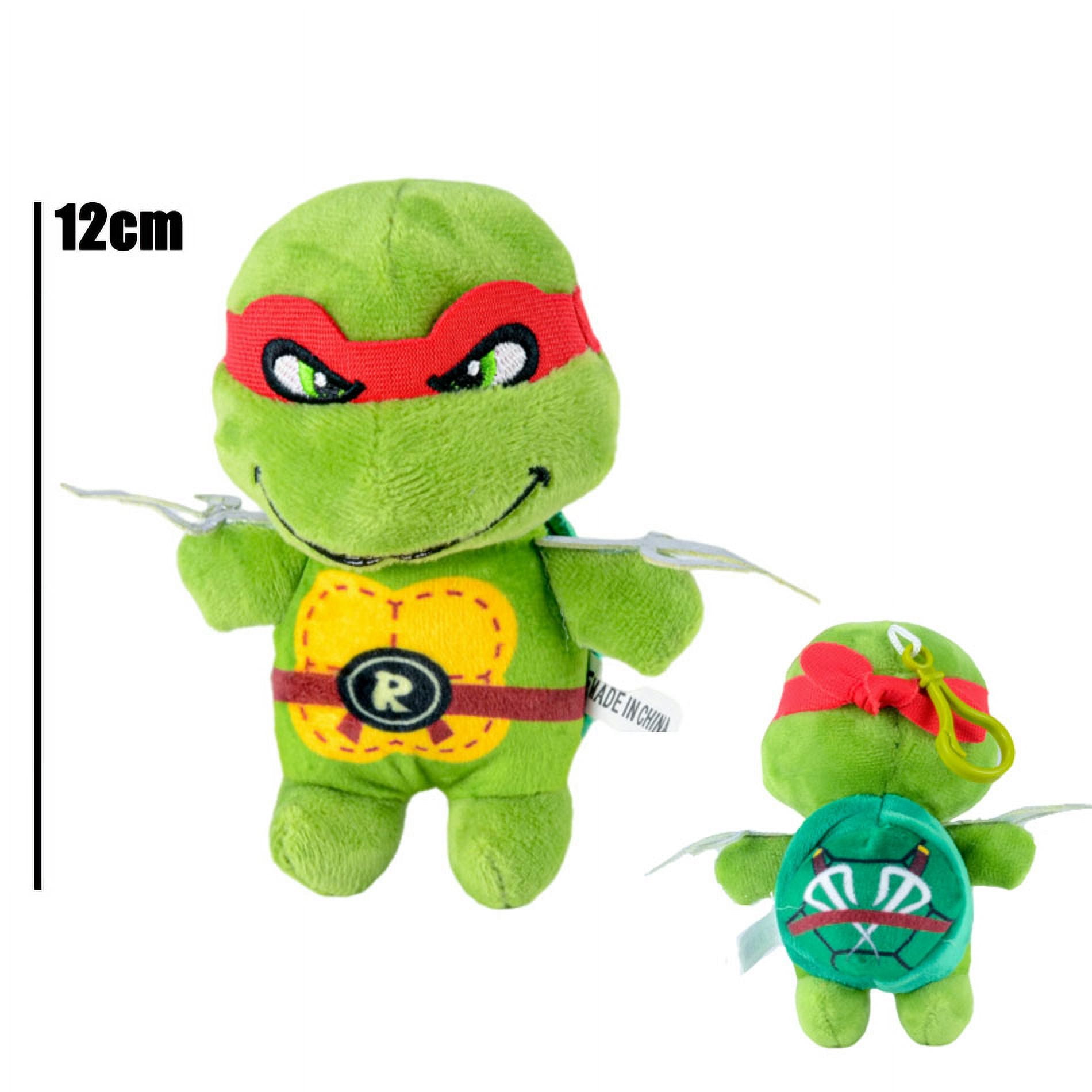 New 12/26cm Ninja Turtles Plush Dolls Anime Game TMNT Leo Raph Mike Don ...