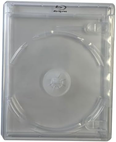 New 12.5 mm Clear Viva Elite Blu-Ray Double Case Box Standard Size Hold ...