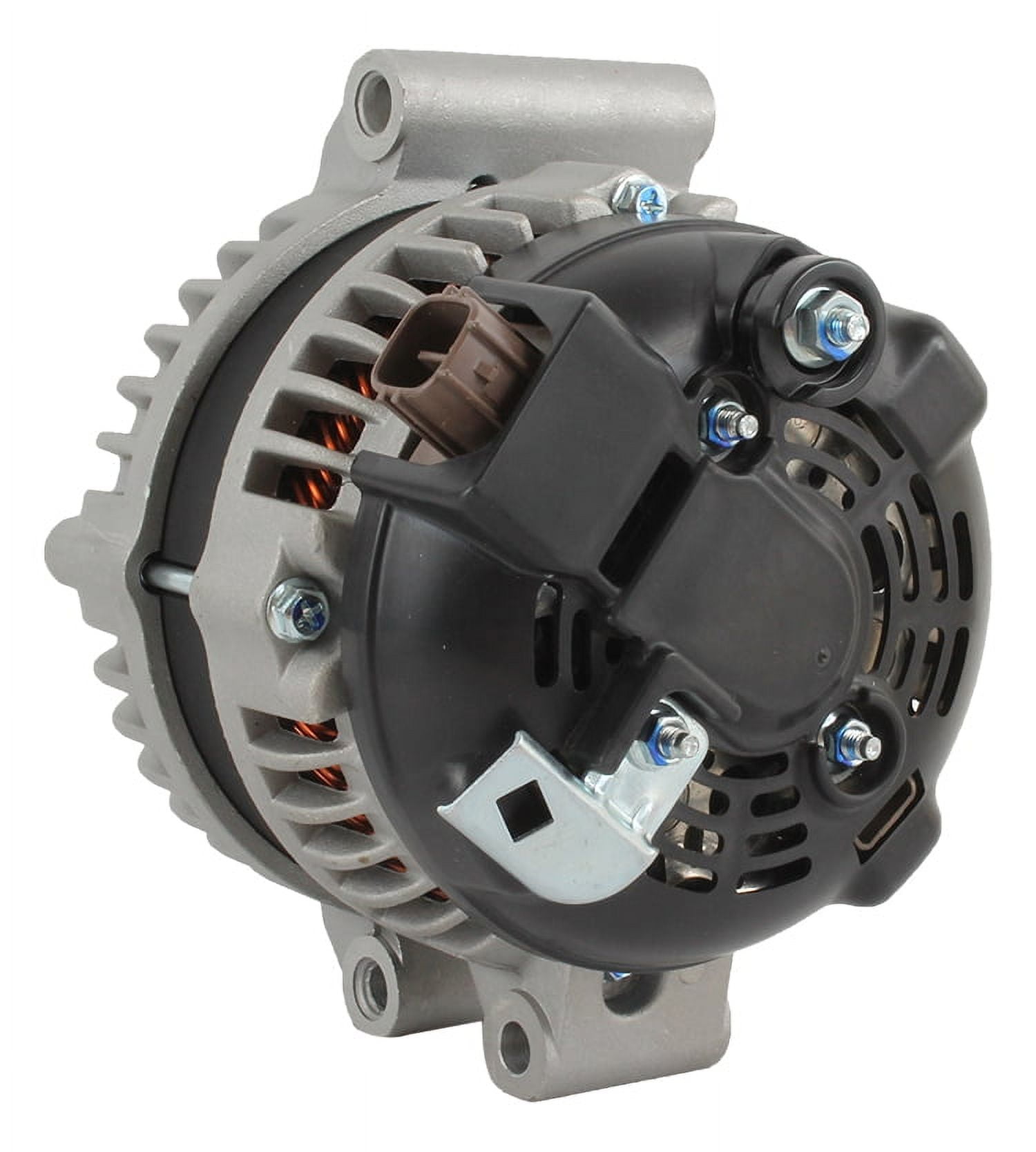 New 12 Volt 110 Amp CW Rotation 7 Groove Pulley Alternator Compatible with Acura RDX 2.3L ...