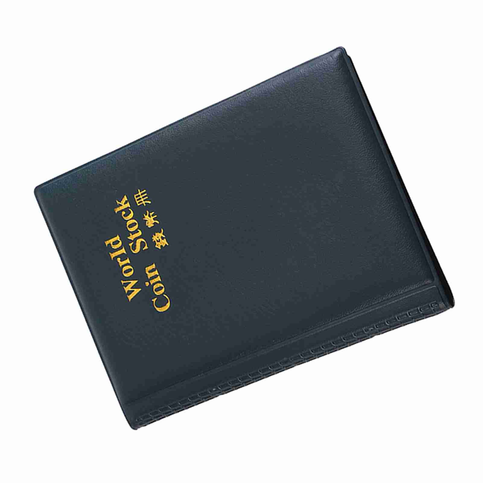 New 120 Pockets 10 Pages World Coin Storage Folder Album Money ...