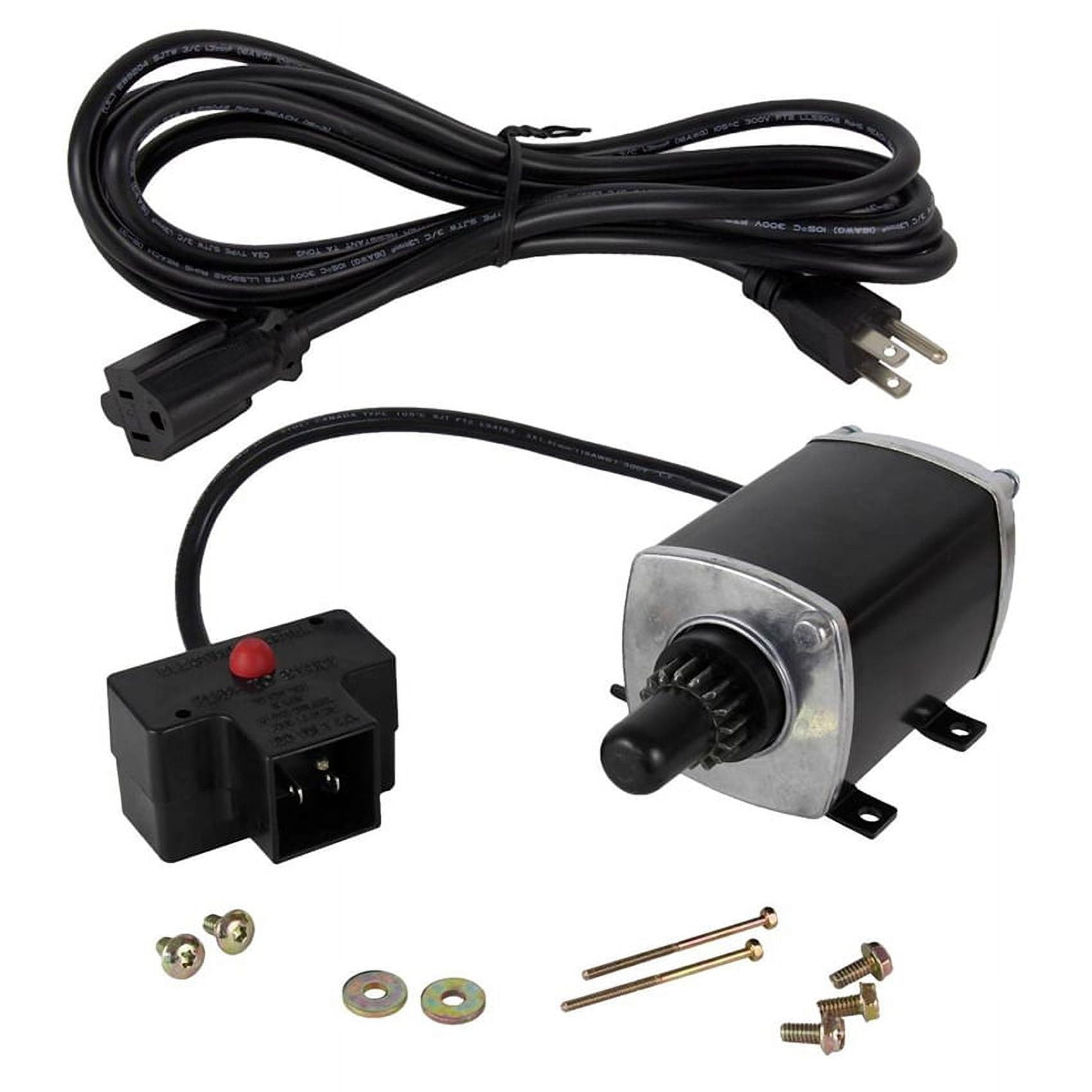 New 120 Volt Cow 16 Tooth Starter Motor Fits Tecumseh Engine 33329 ...