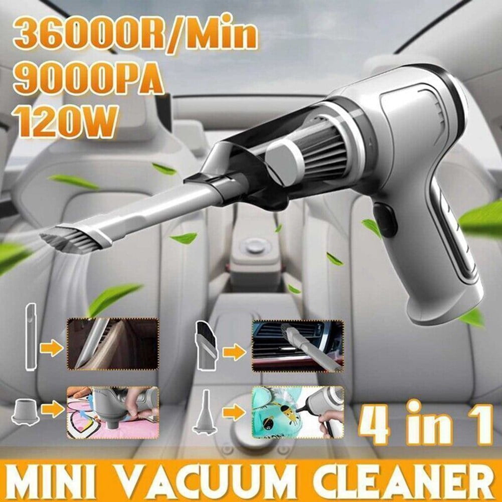 New 120W 9000Pa 3 In 1 Wireless Rechargeable Smart Vacuum Cleaner ...