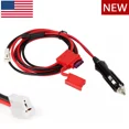 New 12V Dc Power Cord Cable Cigarette Lighter Plug For Yaesu/Icom ...