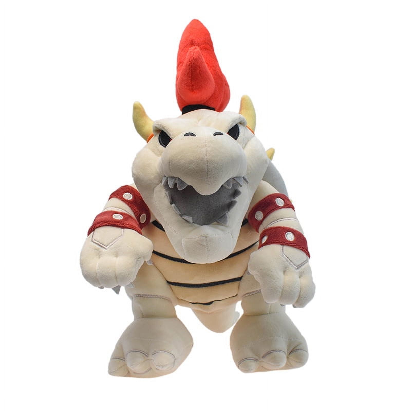 New 13" Super Mario Bros Dry Bowser Gray All Star Collection Plush Toys ...