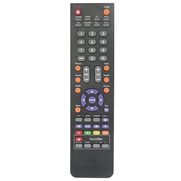 Sceptre Tv Replacement Remote Control