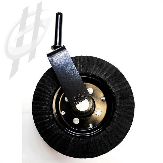 New ! 15" Laminated Tail Wheel Assembly- 1 1/4" Yoke Cast - Iron Hub ...