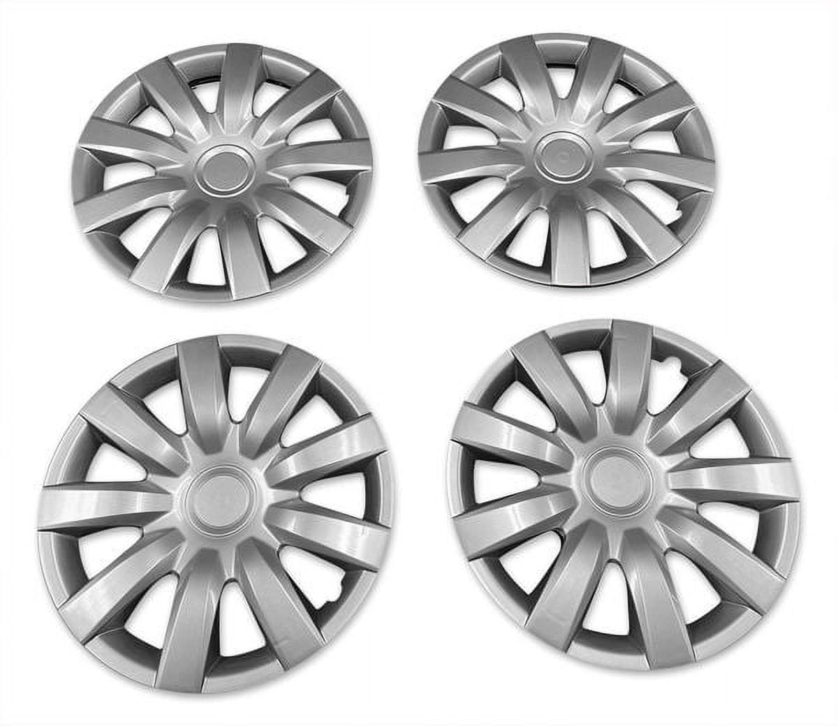 New 15 inch Hubcaps for Toyota Camry 04-06 Silver Painted Plastic Wheel ...