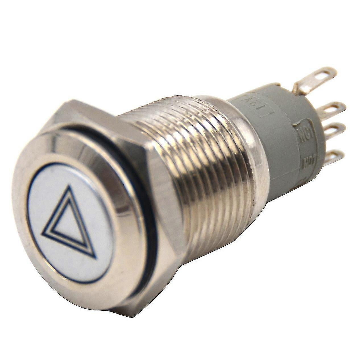 New 16mm Car Emergency Hazard Warning Flash Light Switch Push Button ...