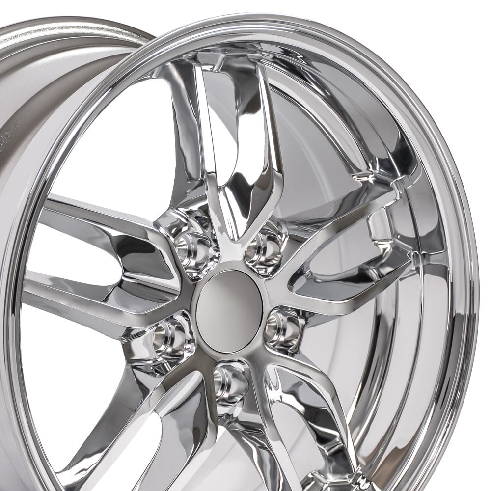 New 17 inch Chrome Wheel for 88-96 Chevrolet Corvette Stingray Chrome ...