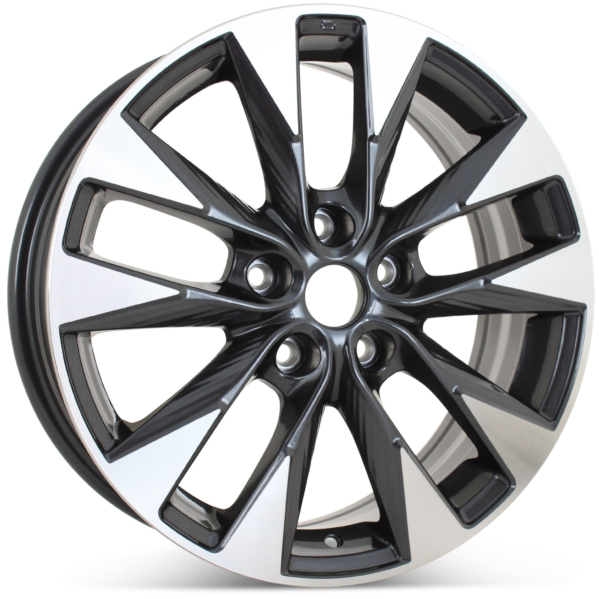 New 17" x 6.5" Alloy Replacement Wheel for Nissan Sentra 2016 2017 2018 ...