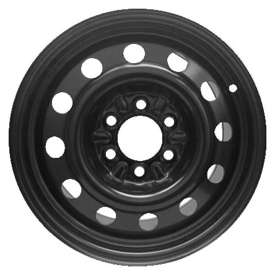 New 17x7.5 inch Wheel for Ford F150 04-20 Black Painted Steel Rim ...